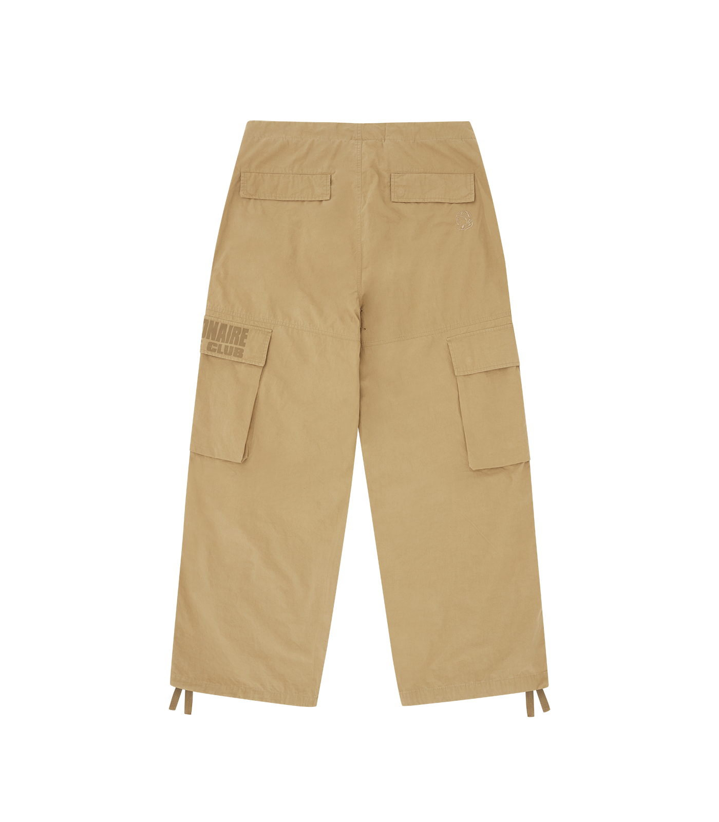 STRAIGHT LOGO PARACHUTE PANTS - SAND – Billionaire Boys Club